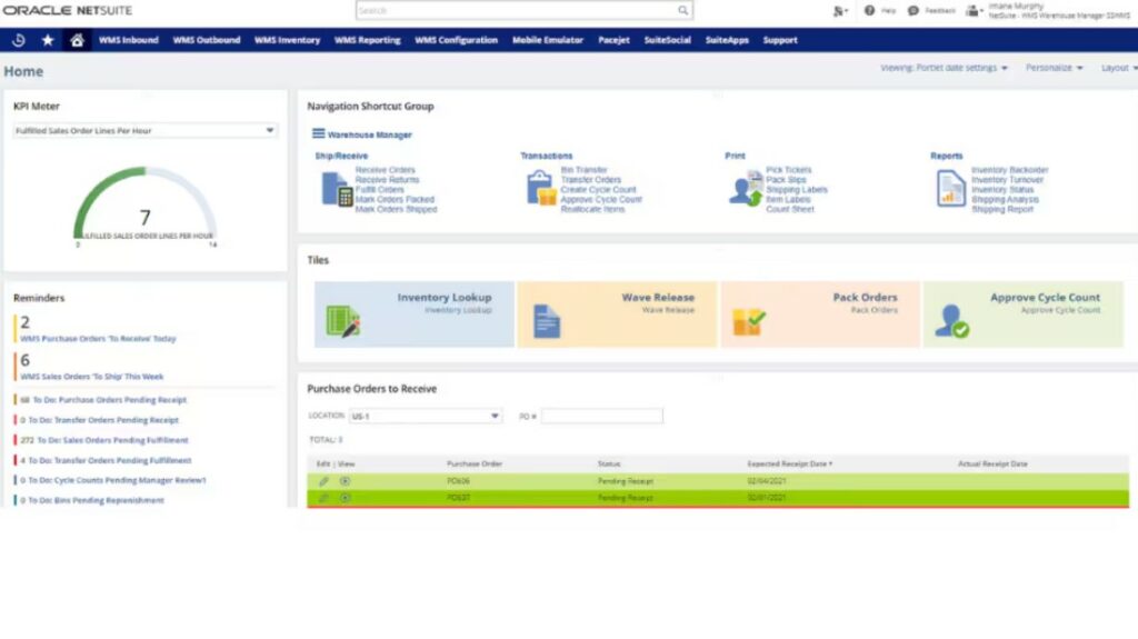 Warehouse-Management-System-Netsuite – Promoções Especiais